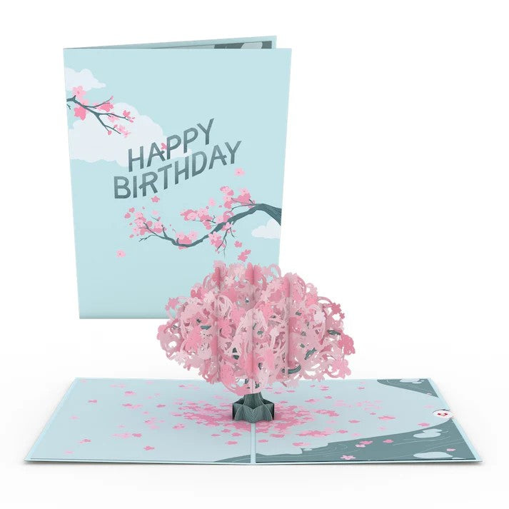 CHERRY BLOSSOM POP-UP BIRTHDAY CARD – The Huntington Store